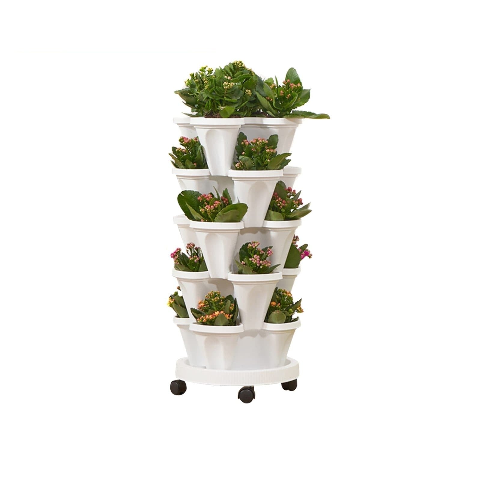 (1+1 FREE) Vertical Stacking Plant Pots – Nimebrand