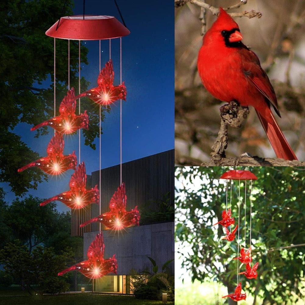 CARDINAL Solar Wind Chime Light – Nimebrand