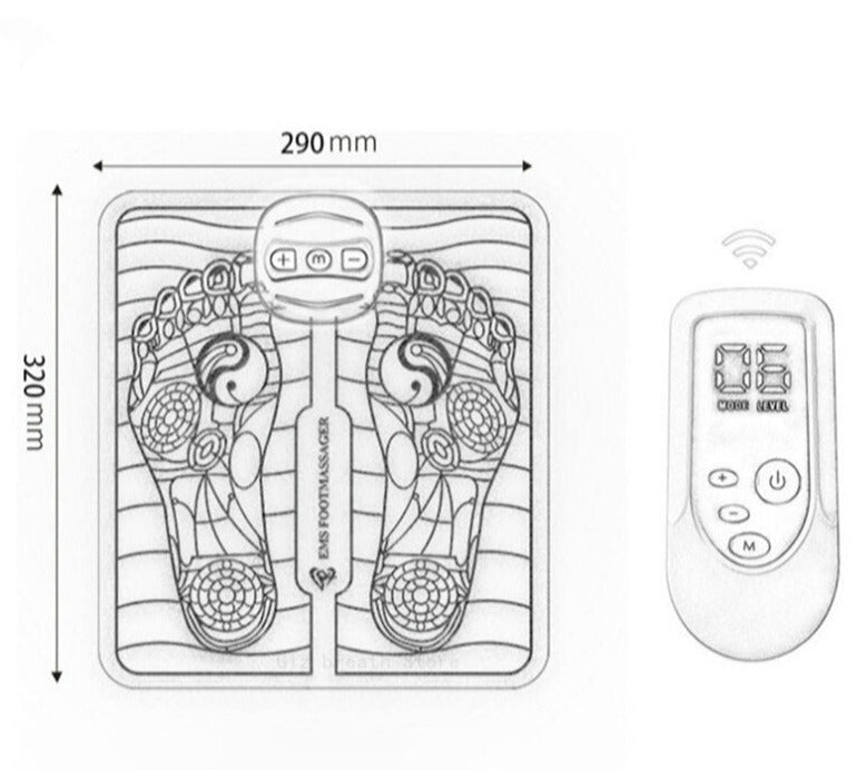 Electric Ems Foot Massager Nimebrand 5233