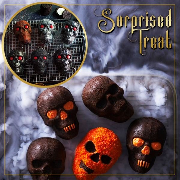 Halloween 3D Skull Cake Mold – Nimebrand