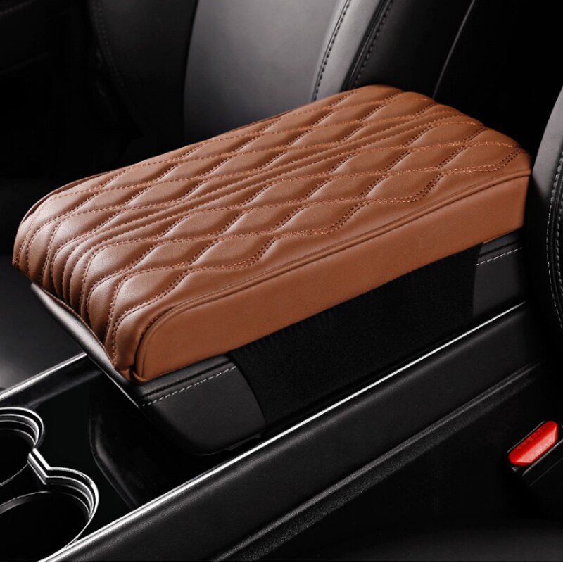 Leather Car Armrest Box Pad – Nimebrand
