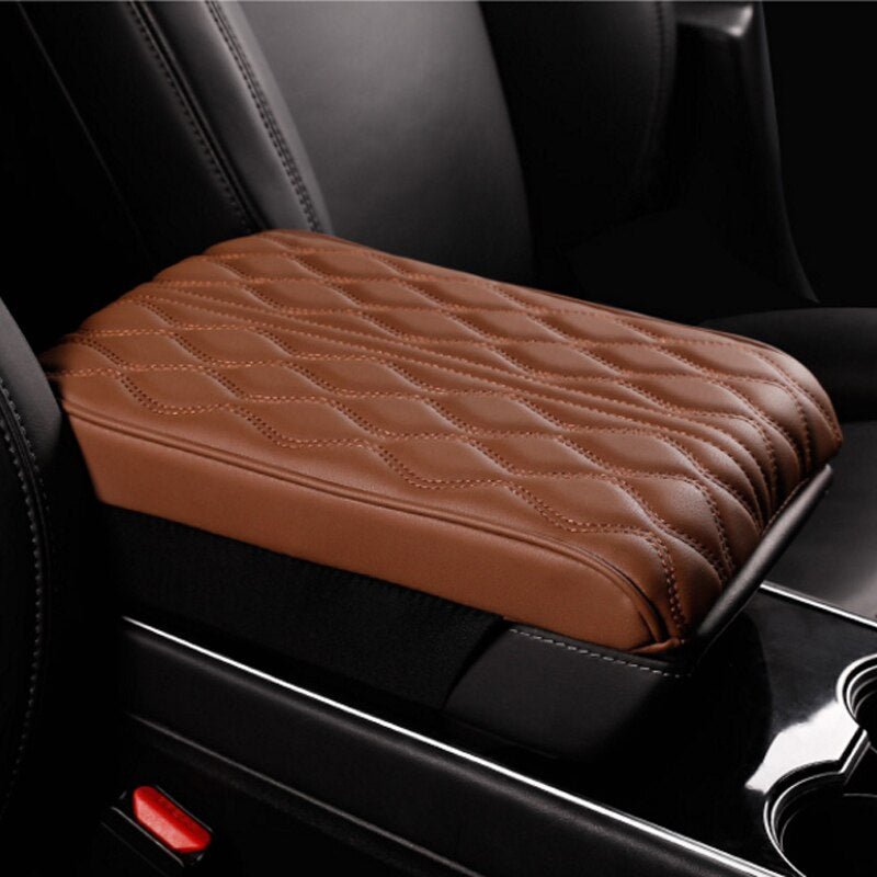 Leather Car Armrest Box Pad – Nimebrand