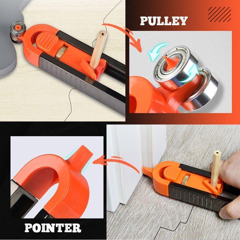 Precise Contour Gauge with Lock – Nimebrand