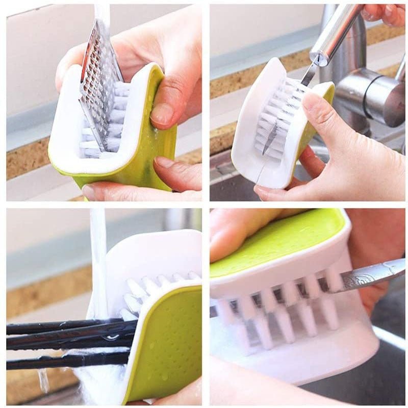 U-Shaped Knife and Cutlery Cleaner Brush – Nimebrand